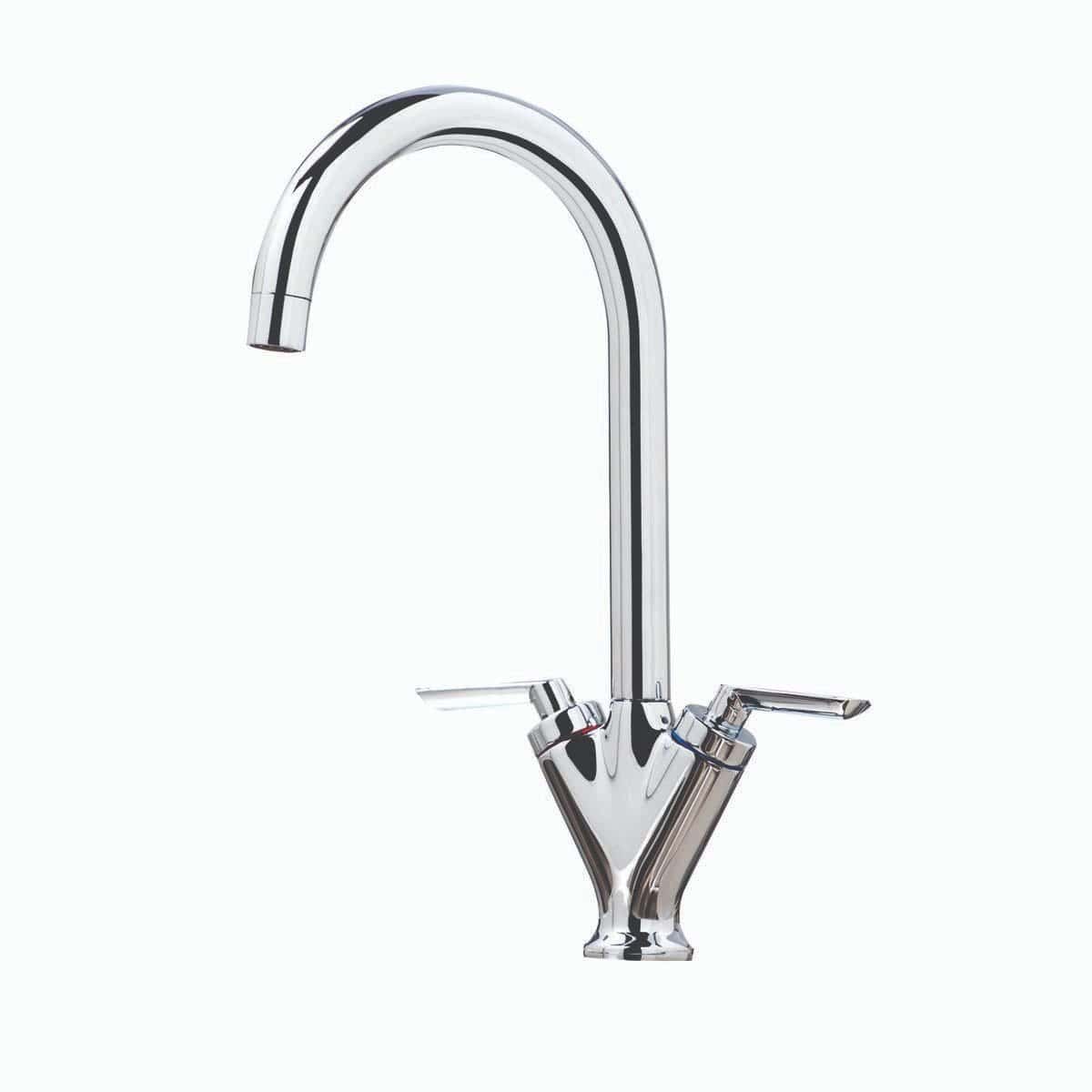 Scudo Olicana Kitchen Tap - Chrome - Bubly Bathrooms