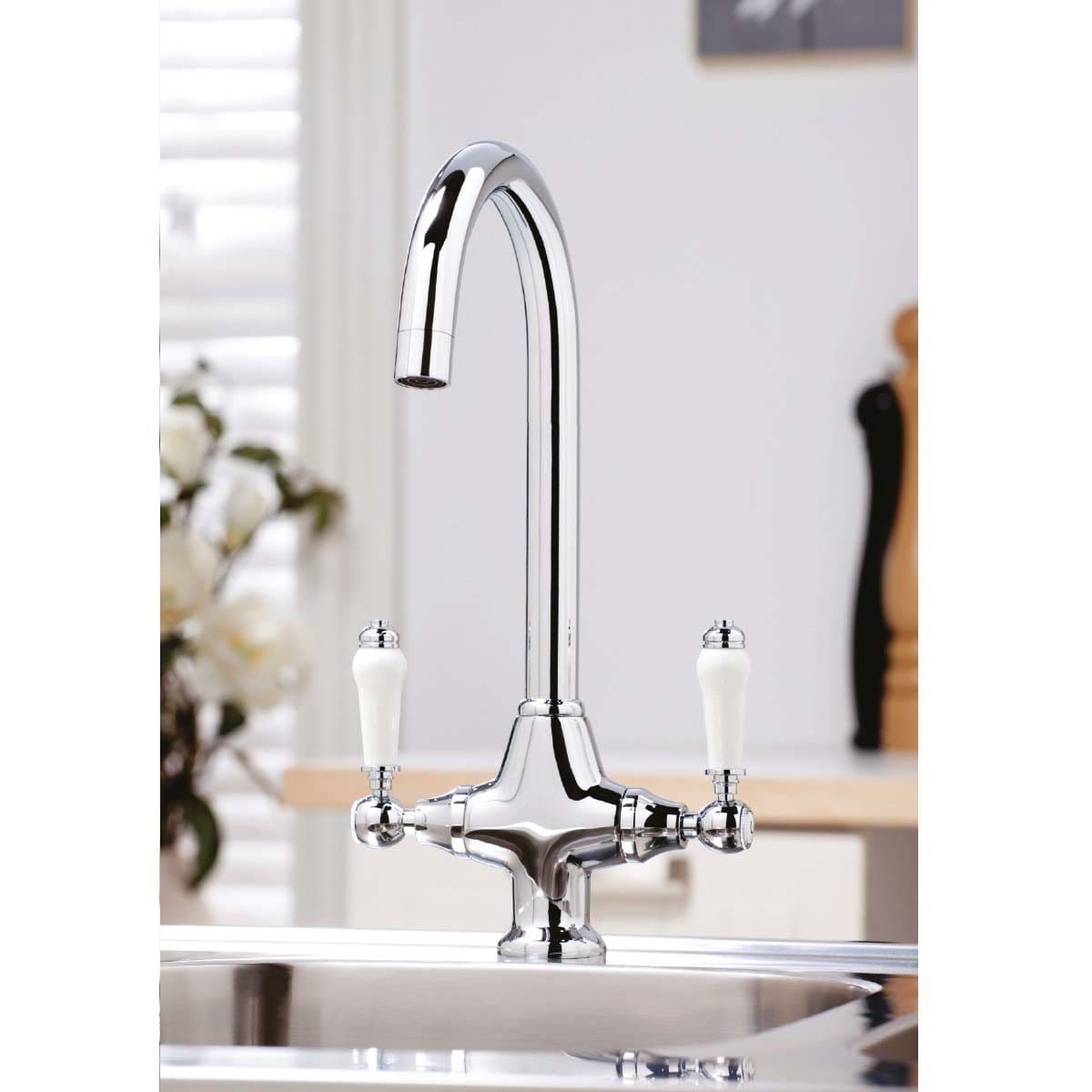 Scudo Harrogate Kitchen Tap - Bubly Bathrooms
