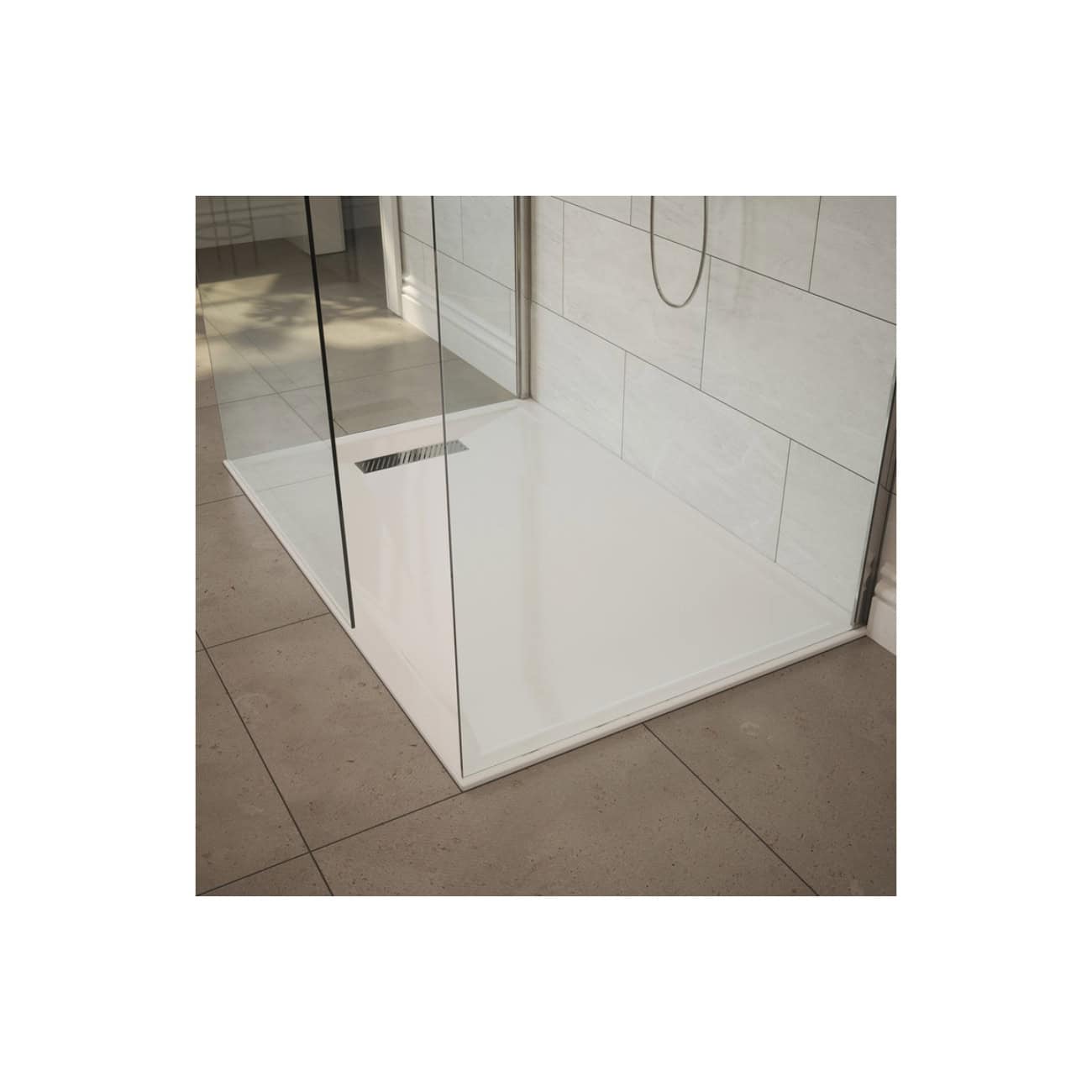 Velano Linear Shower Tray Waste & Cover - Bubly Bathrooms